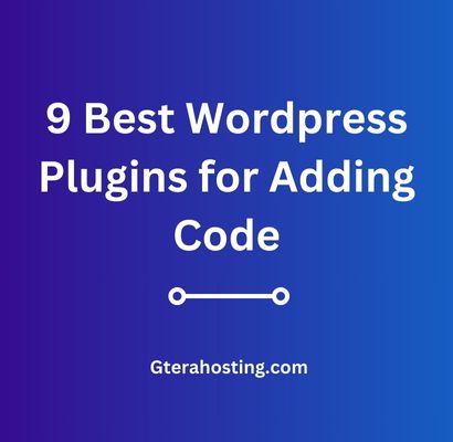 9 Best Wordpress Plugins for Adding Code % - Gterahosting blog